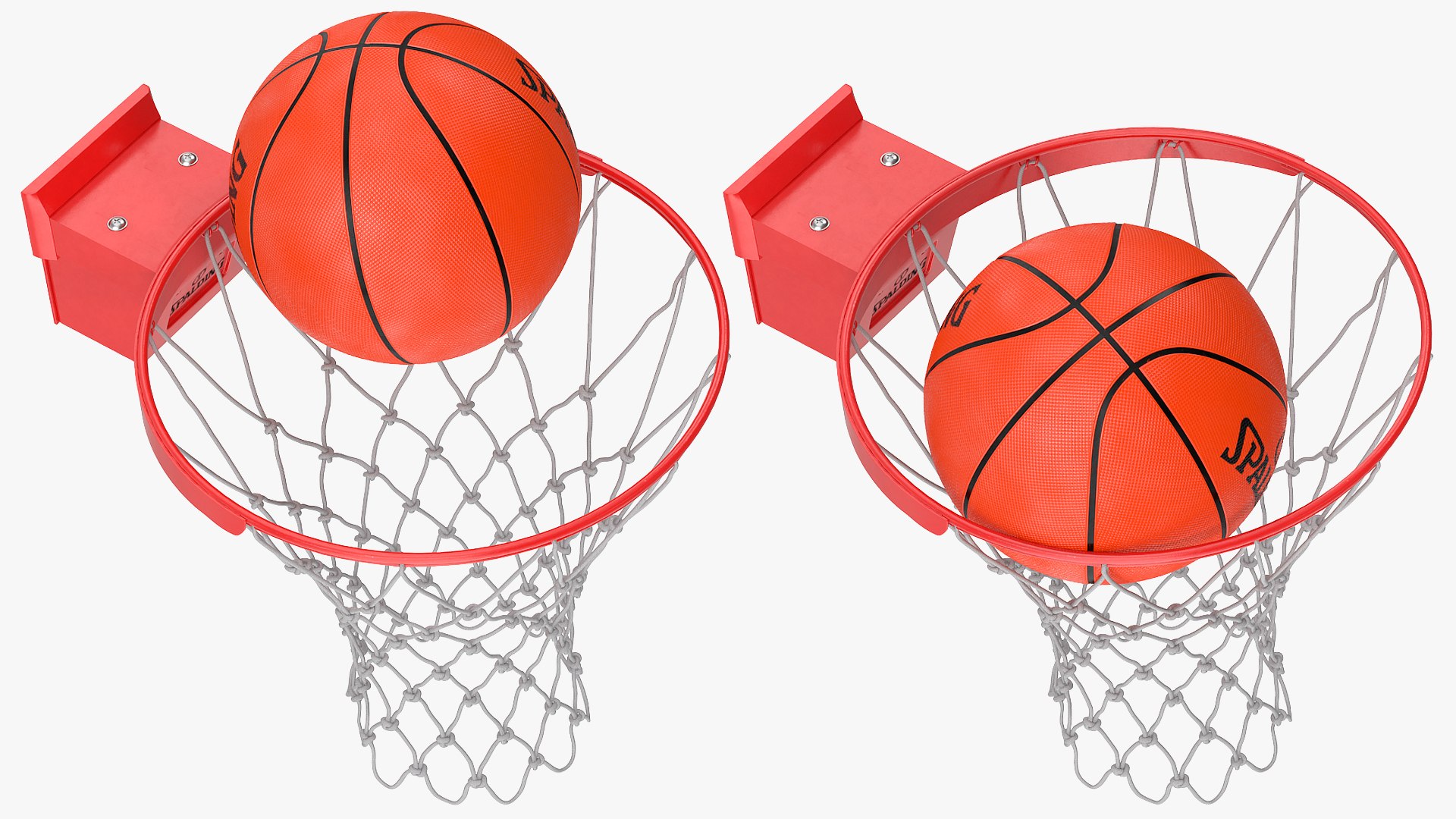 3D Spalding Basketball Bounces Ring Model - TurboSquid 1486268