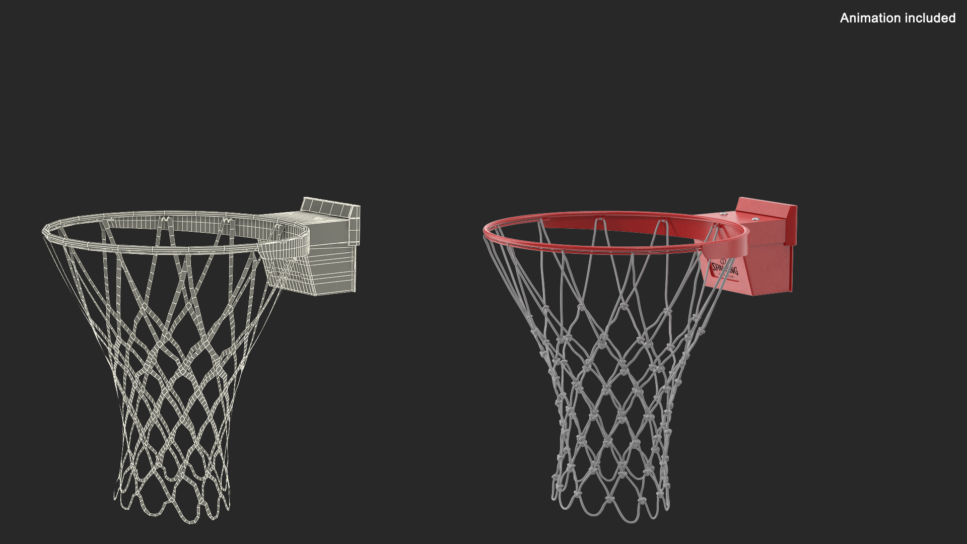 3D Spalding Basketball Bounces Ring Model - TurboSquid 1486268