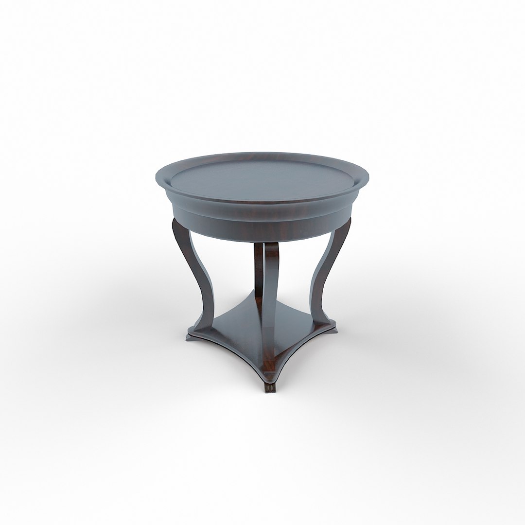 3d classic table tea model