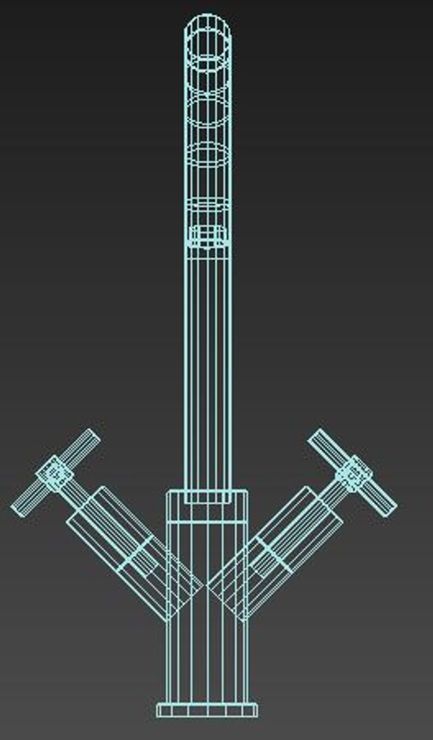 3D Model Bathroom Tap - TurboSquid 1348178