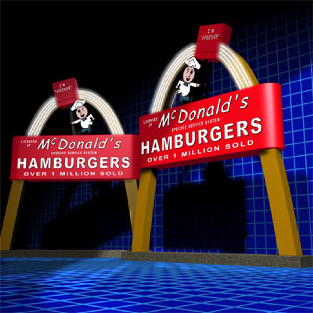 Maya Mcdonalds Sign Retro 01