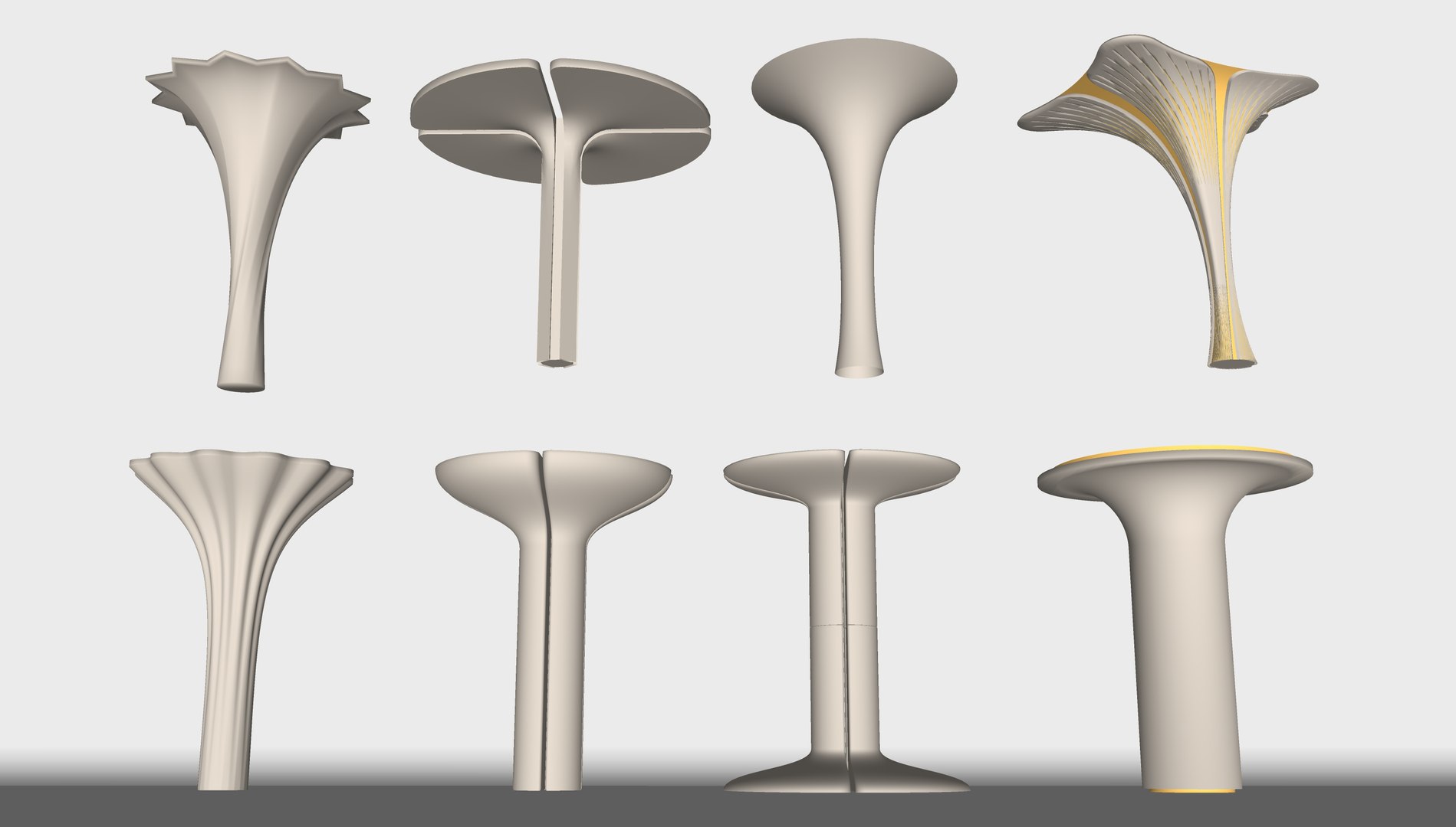 3D Decorative Columns Column Designs Creative Columns Interior Columns ...