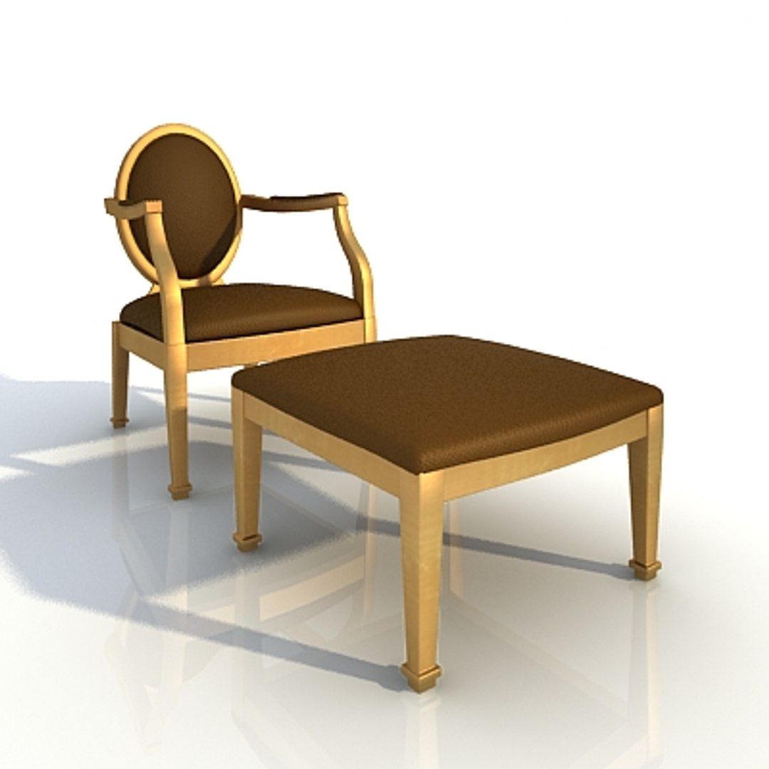 classic furniture 3d model