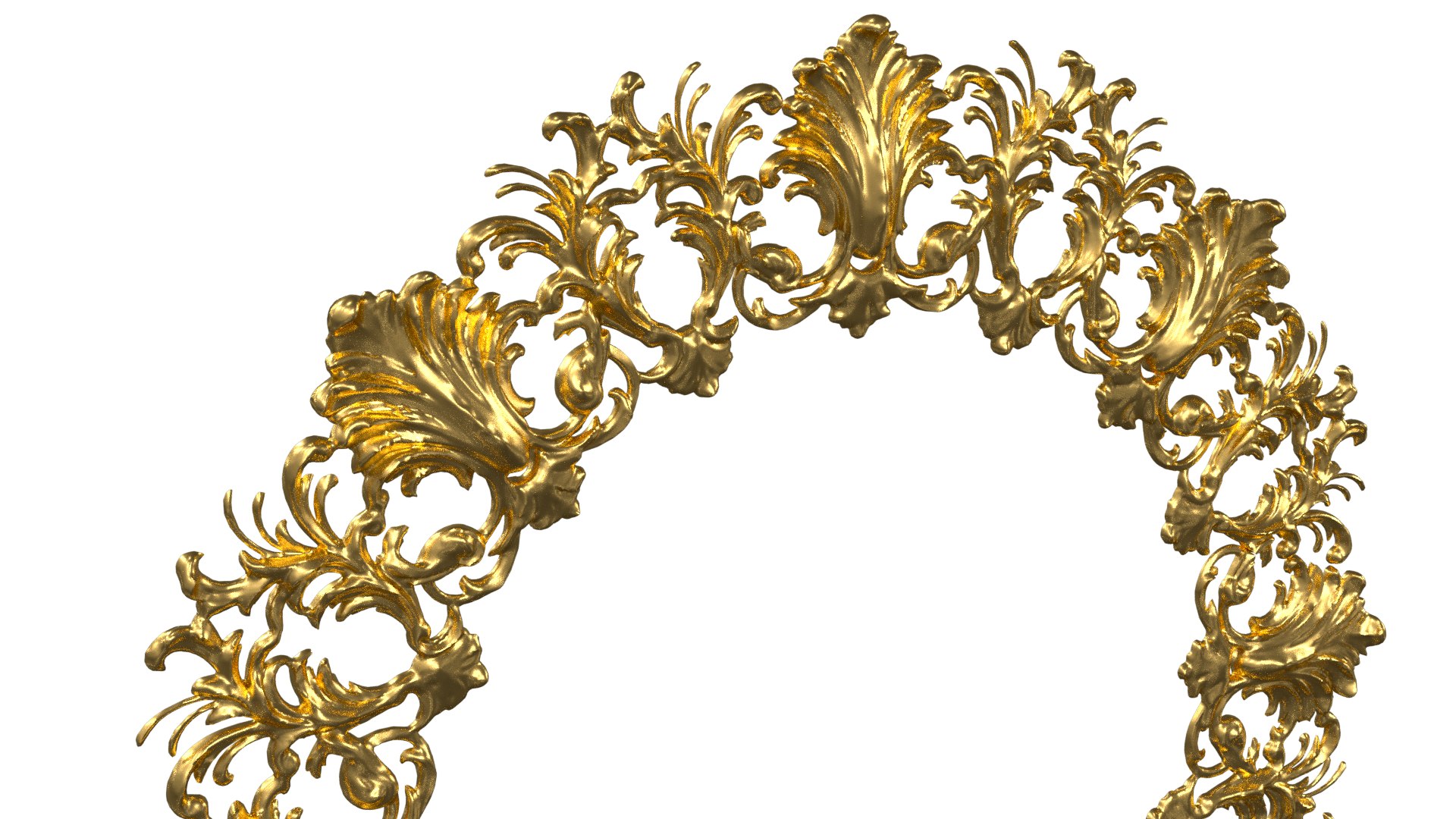 Ceiling Sockets Gypsum Plaster DR252 3D Model - TurboSquid 2138335