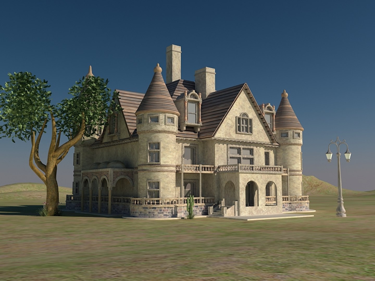 Ancient Palace Model - TurboSquid 1320004