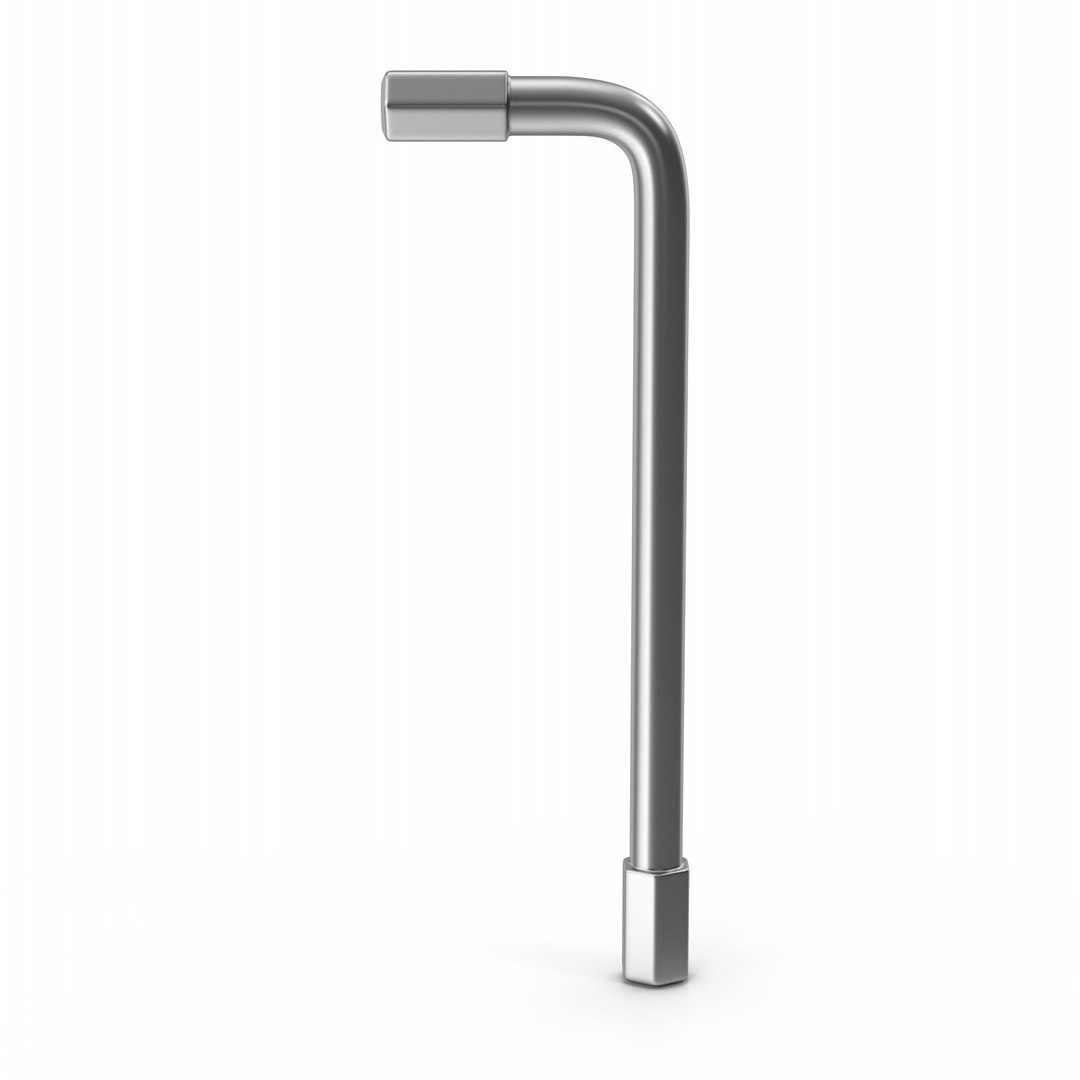 Hex Key Wrench 3D Model - TurboSquid 2001788