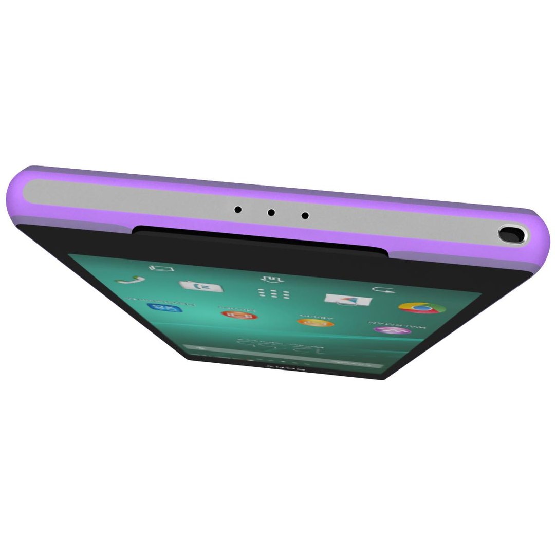 sony xperia z2 purple 3d max