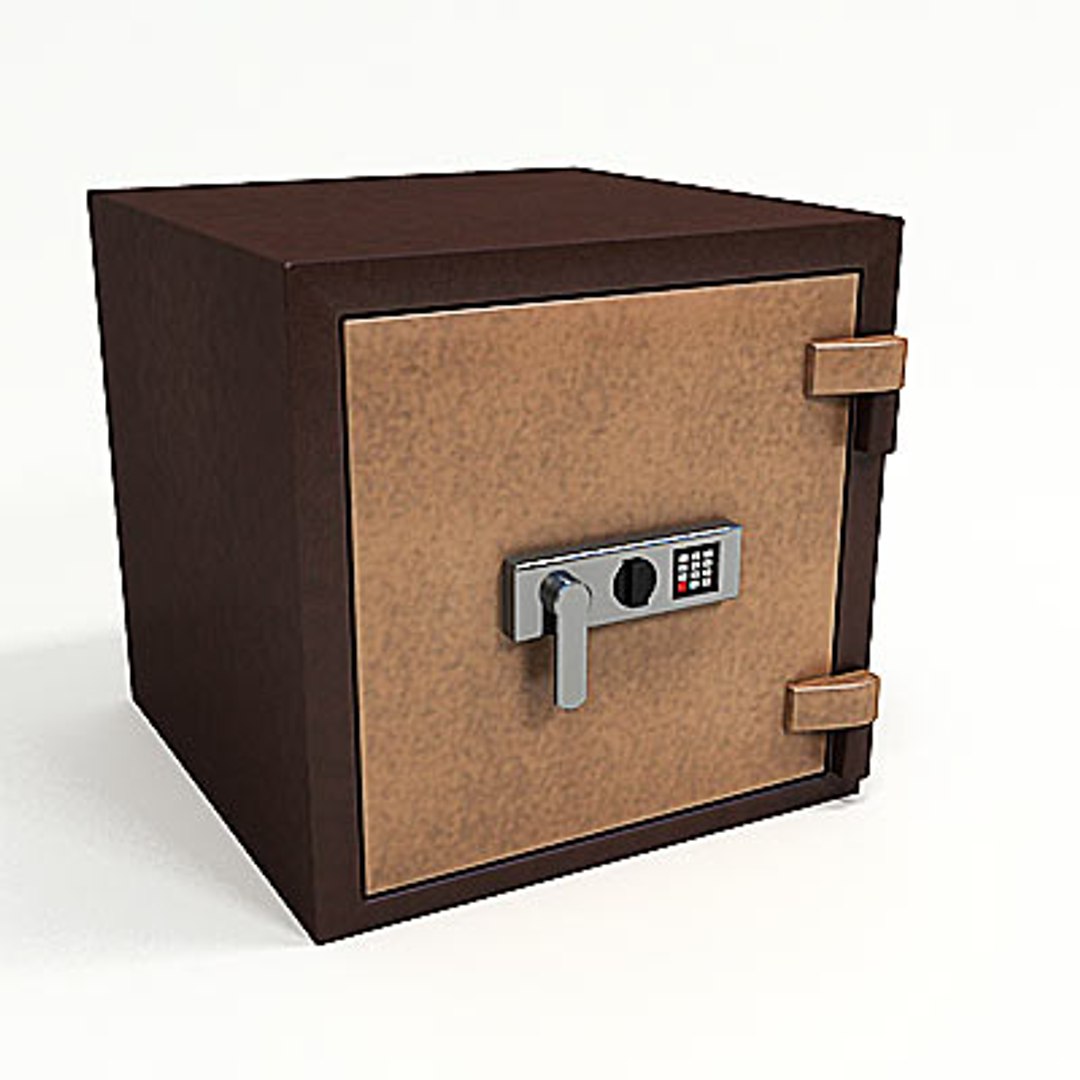 Bank Safe 3d Model