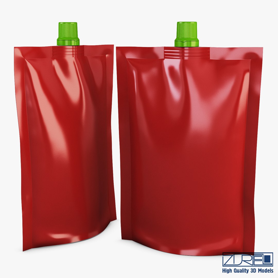 3D model doypack packaging v 1 - TurboSquid 1221651