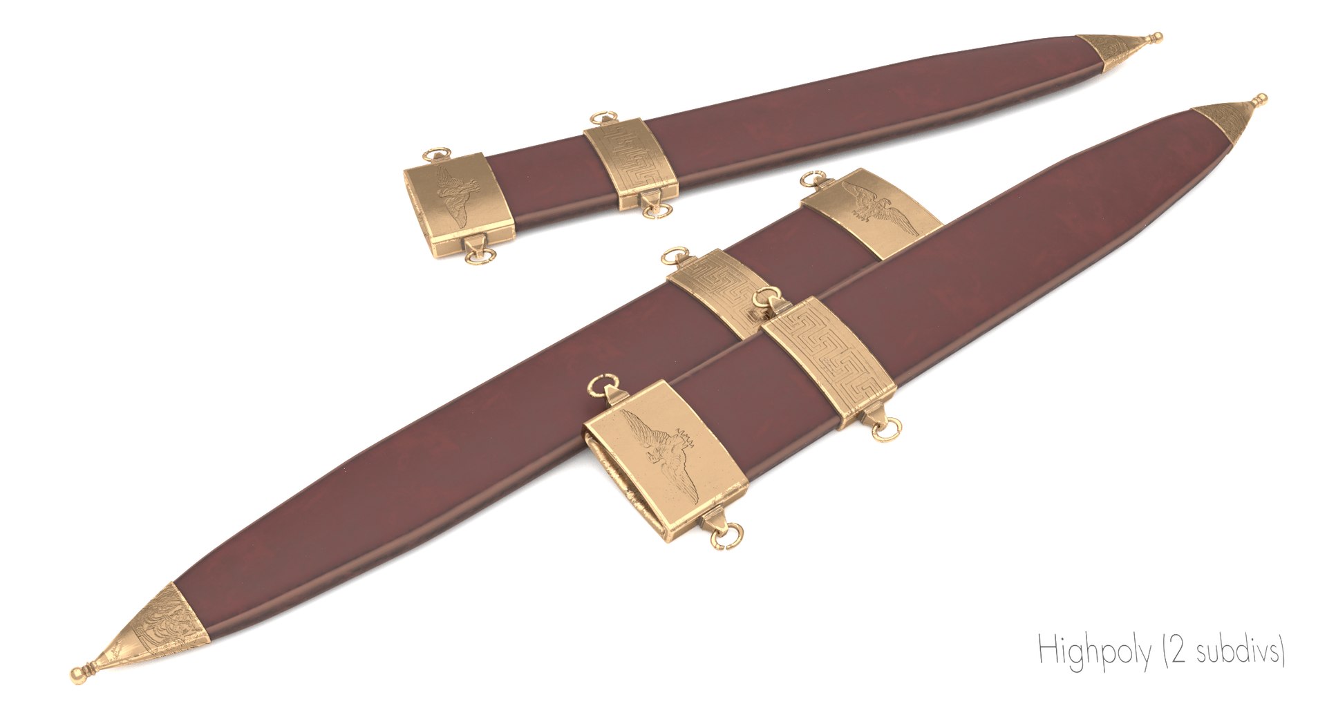 Roman sword model - TurboSquid 1153613