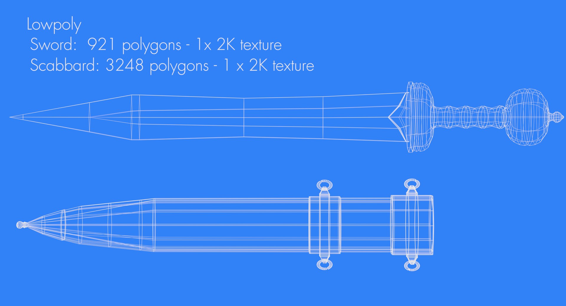 Roman sword model - TurboSquid 1153613