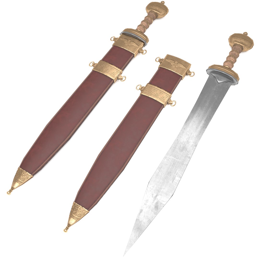 Roman sword model - TurboSquid 1153613