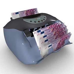 Money Counter 3D Models for Download | TurboSquid