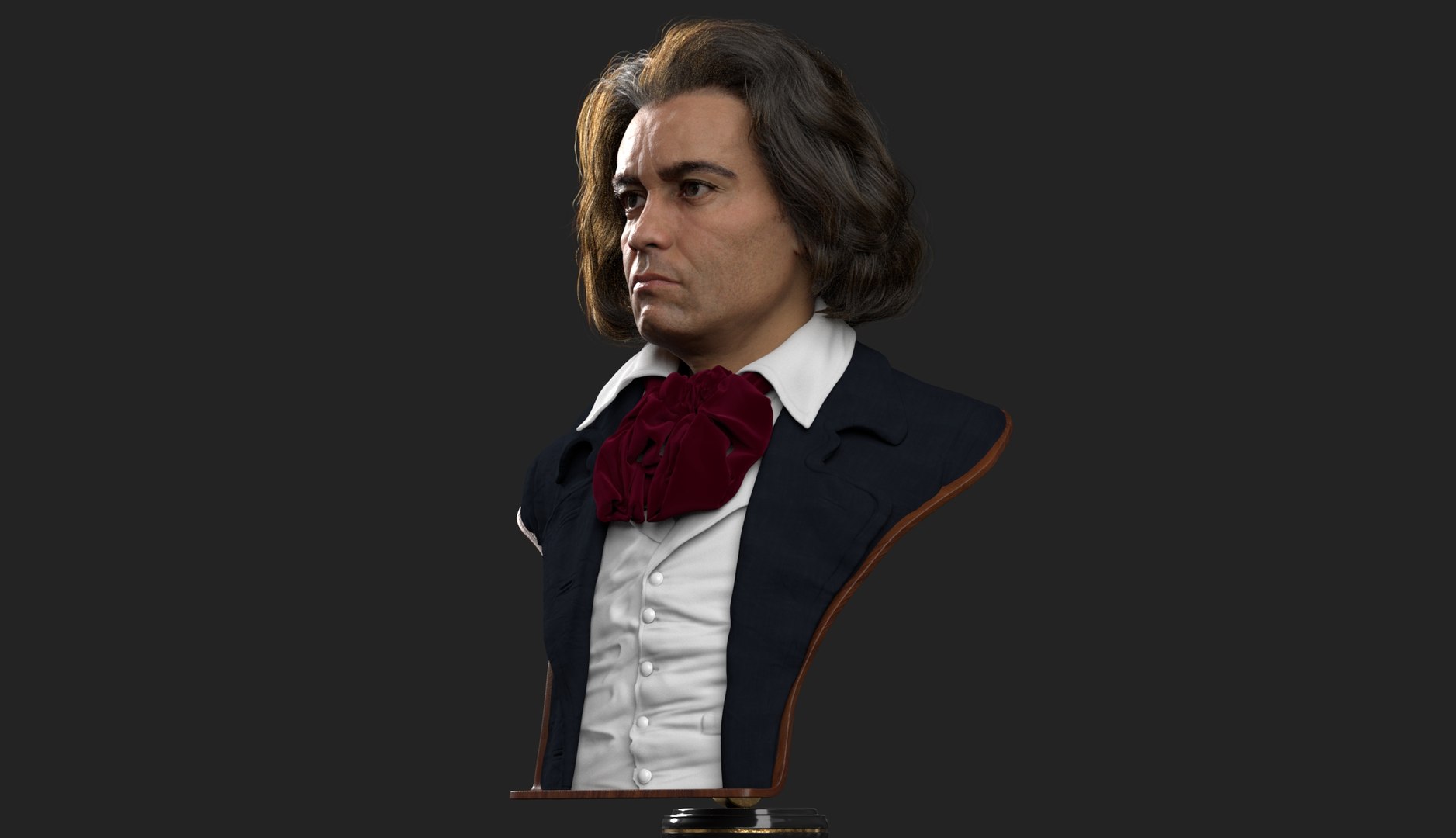 Beethoven Bust 3D Model - TurboSquid 1720772