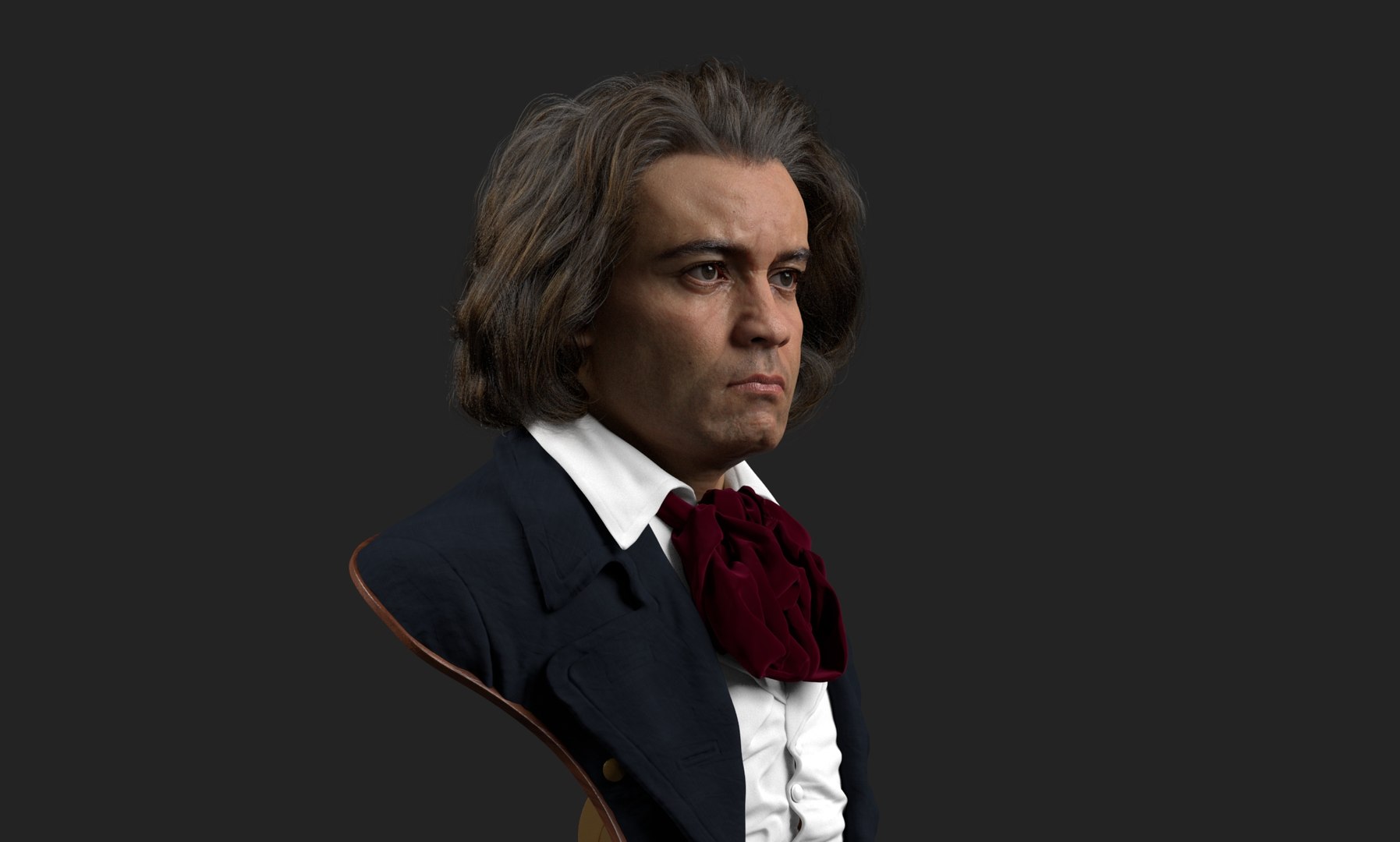 Beethoven Bust 3D Model - TurboSquid 1720772