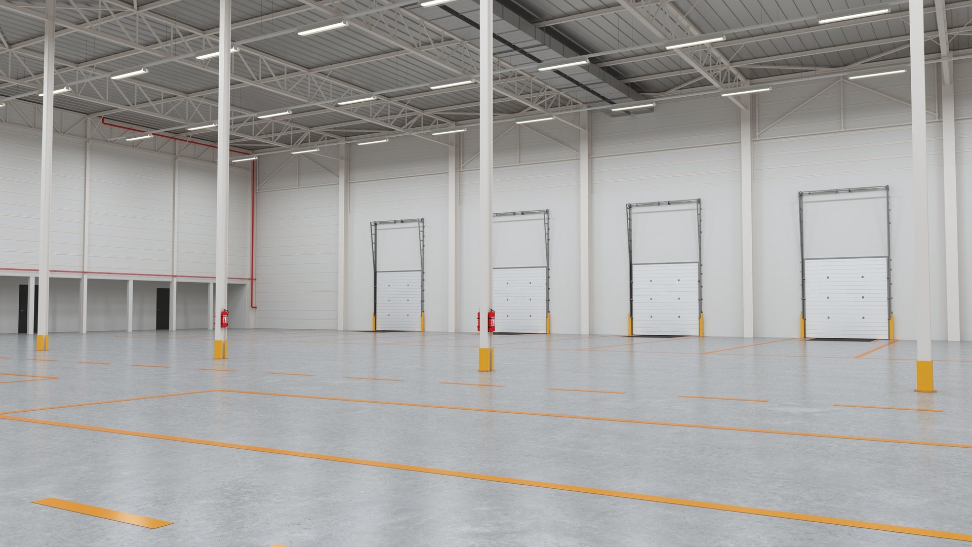 Warehouse Interior 3D Model - TurboSquid 2167749