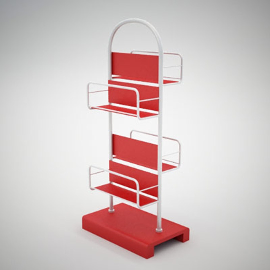 3d Display Rack Model
