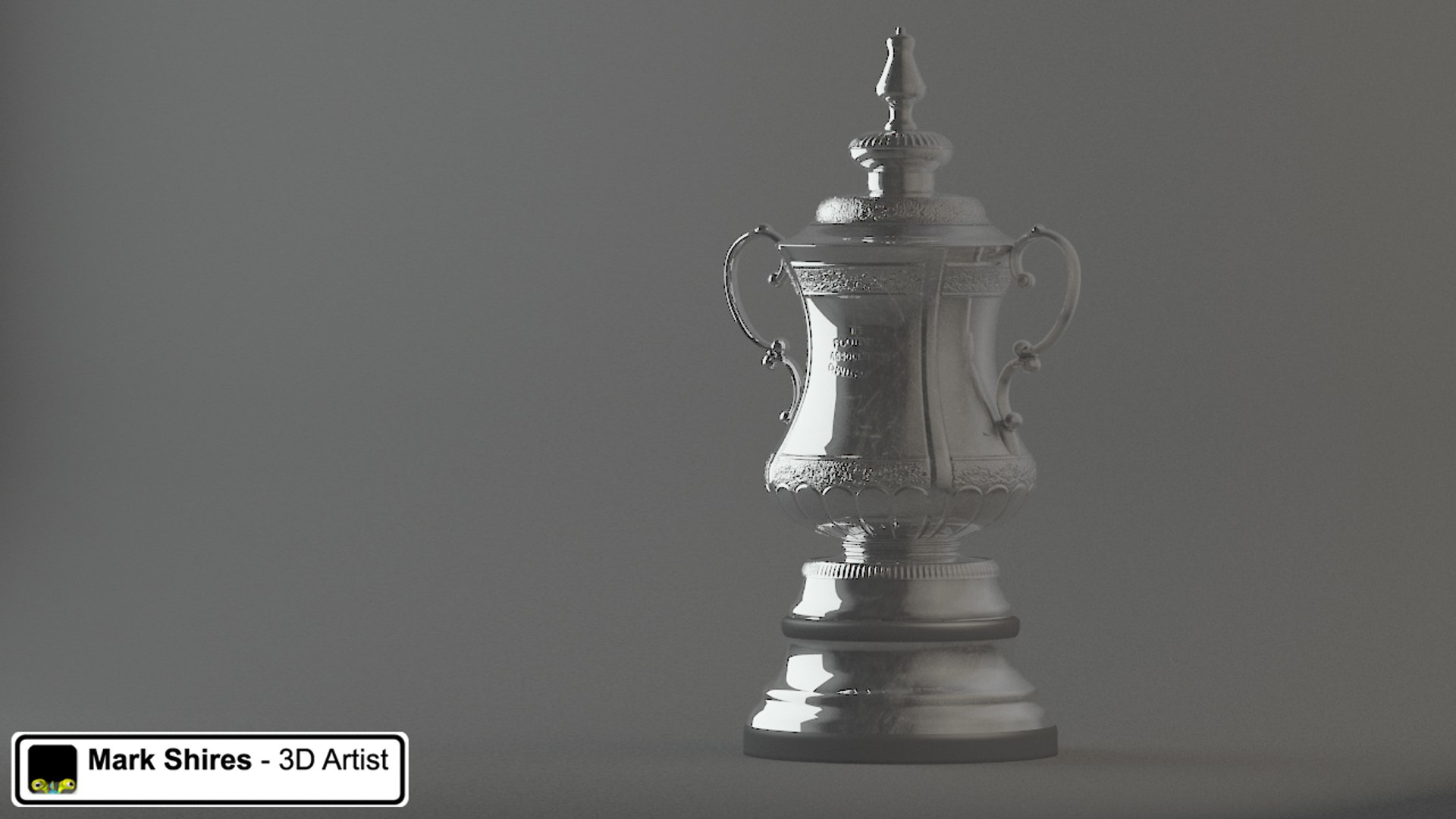 Fa Cup 3d Model