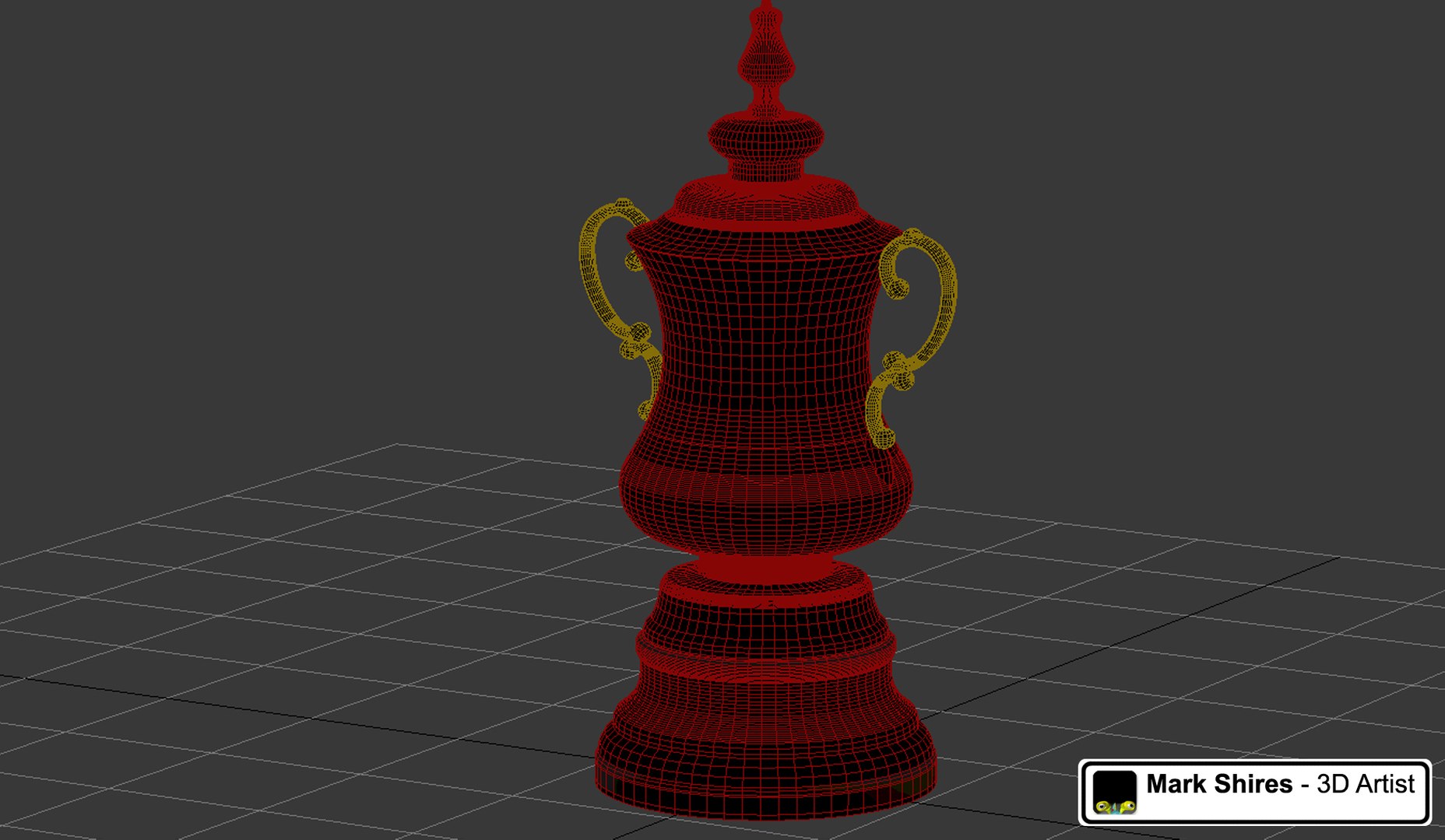 Fa Cup 3d Model