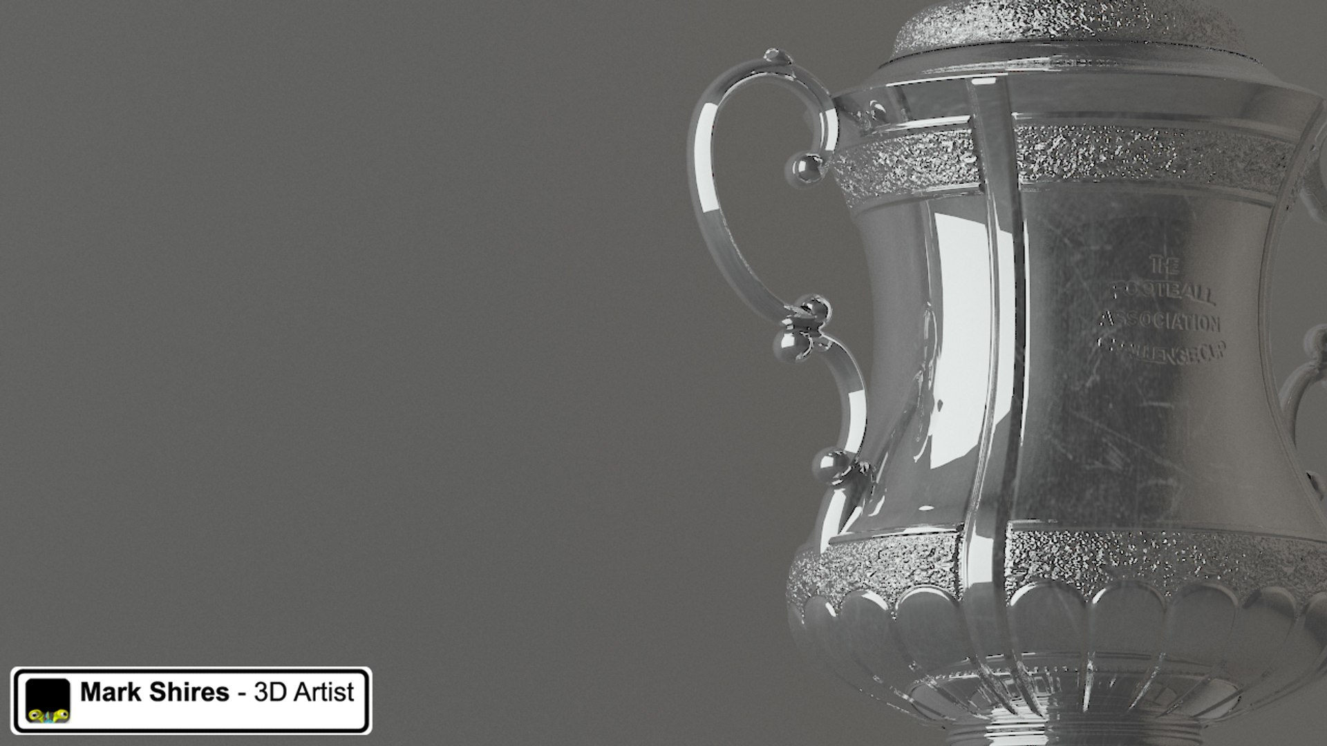 Fa Cup 3d Model