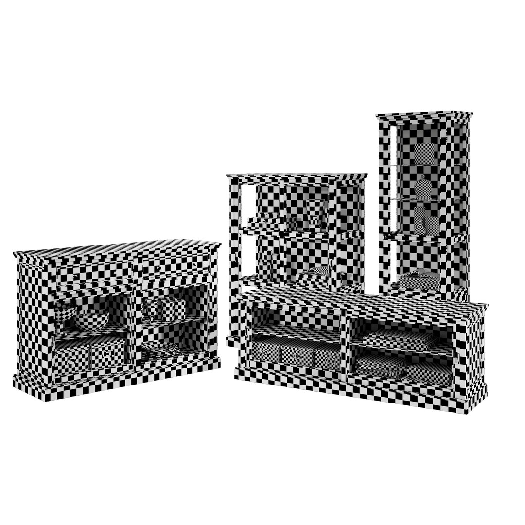 3D Cabinet Set MALSJO Model - TurboSquid 1921073