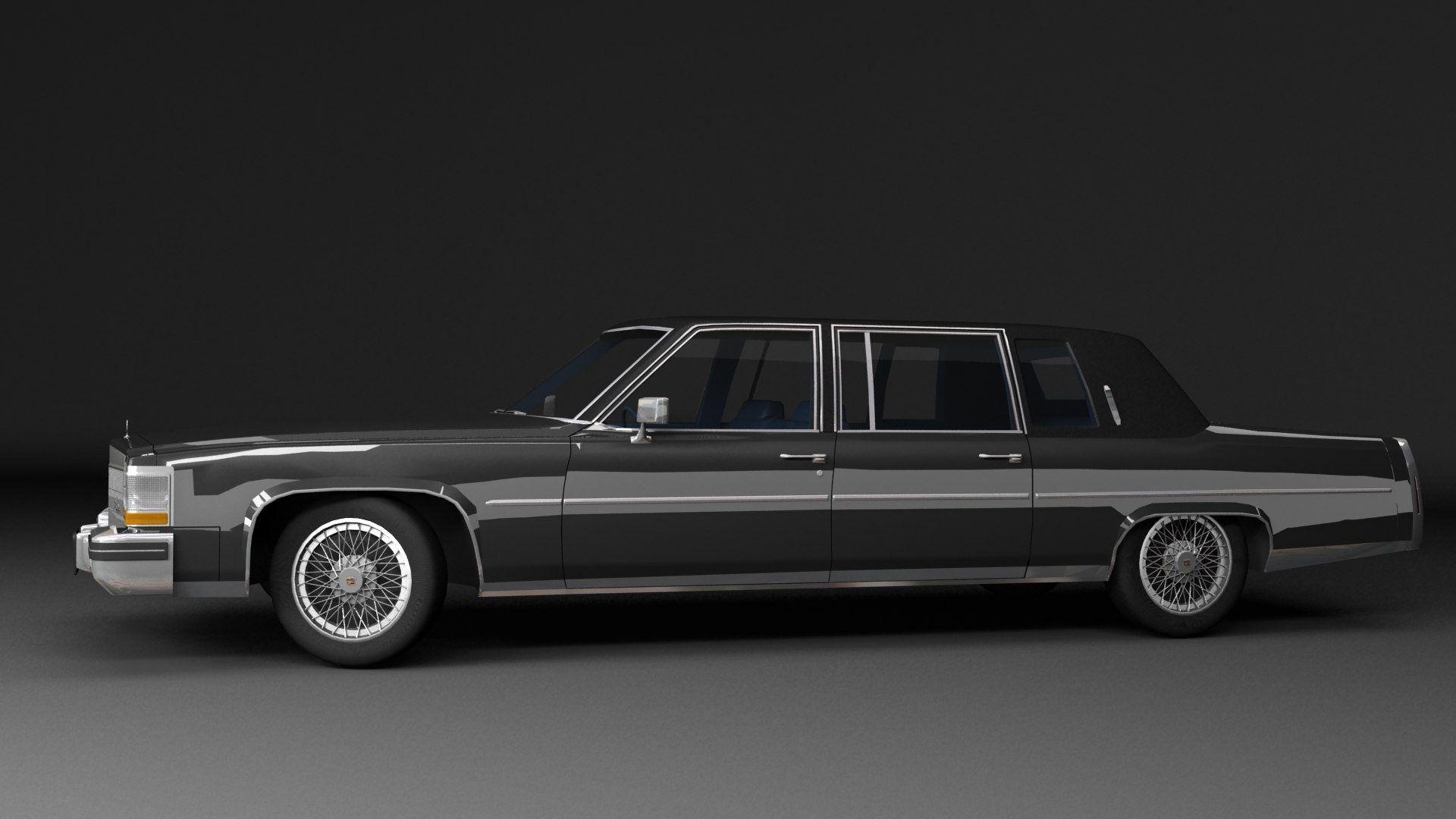 3D 1983 Cadillac Limousine Model - TurboSquid 2080018