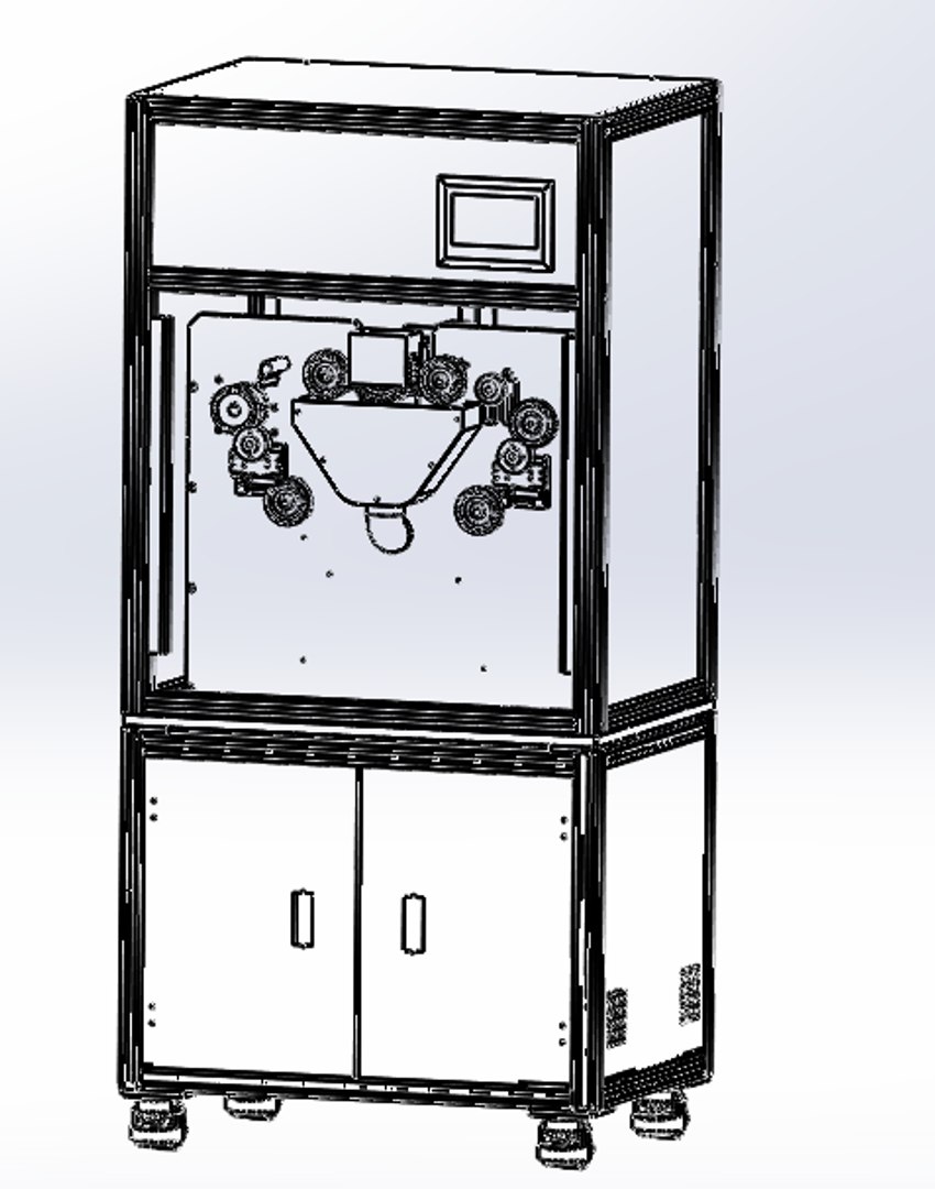 Synchronous Belt Sander Machine 3D Model - TurboSquid 1424296