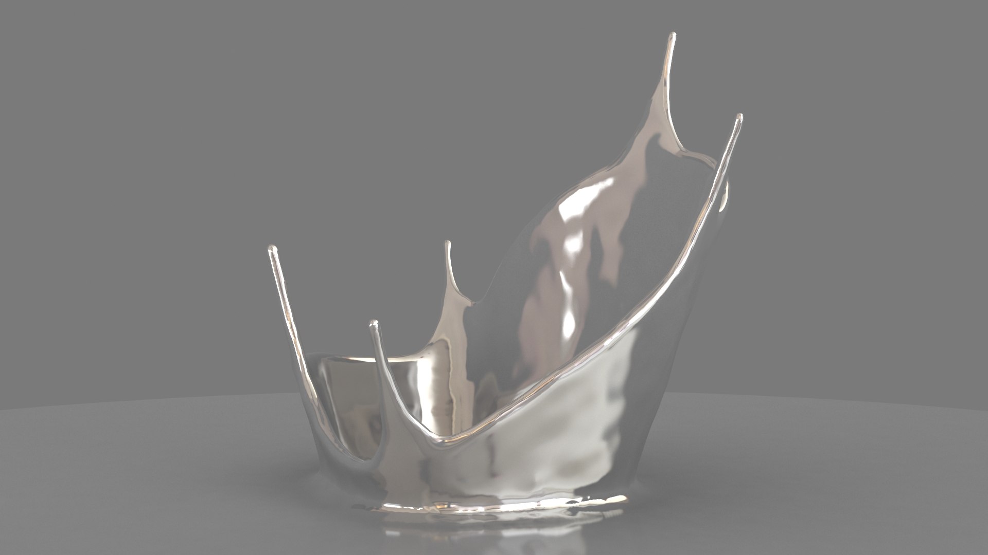 3D Liquid Crown Splash Model - TurboSquid 1939693