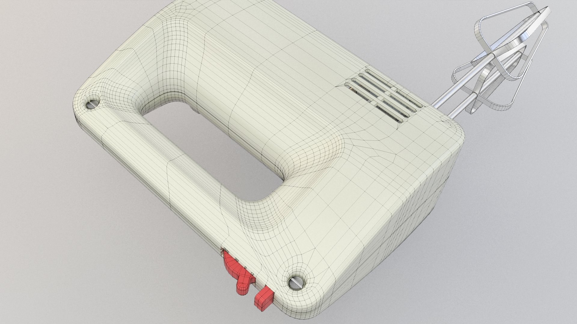 3D hand mixer model - TurboSquid 1527508
