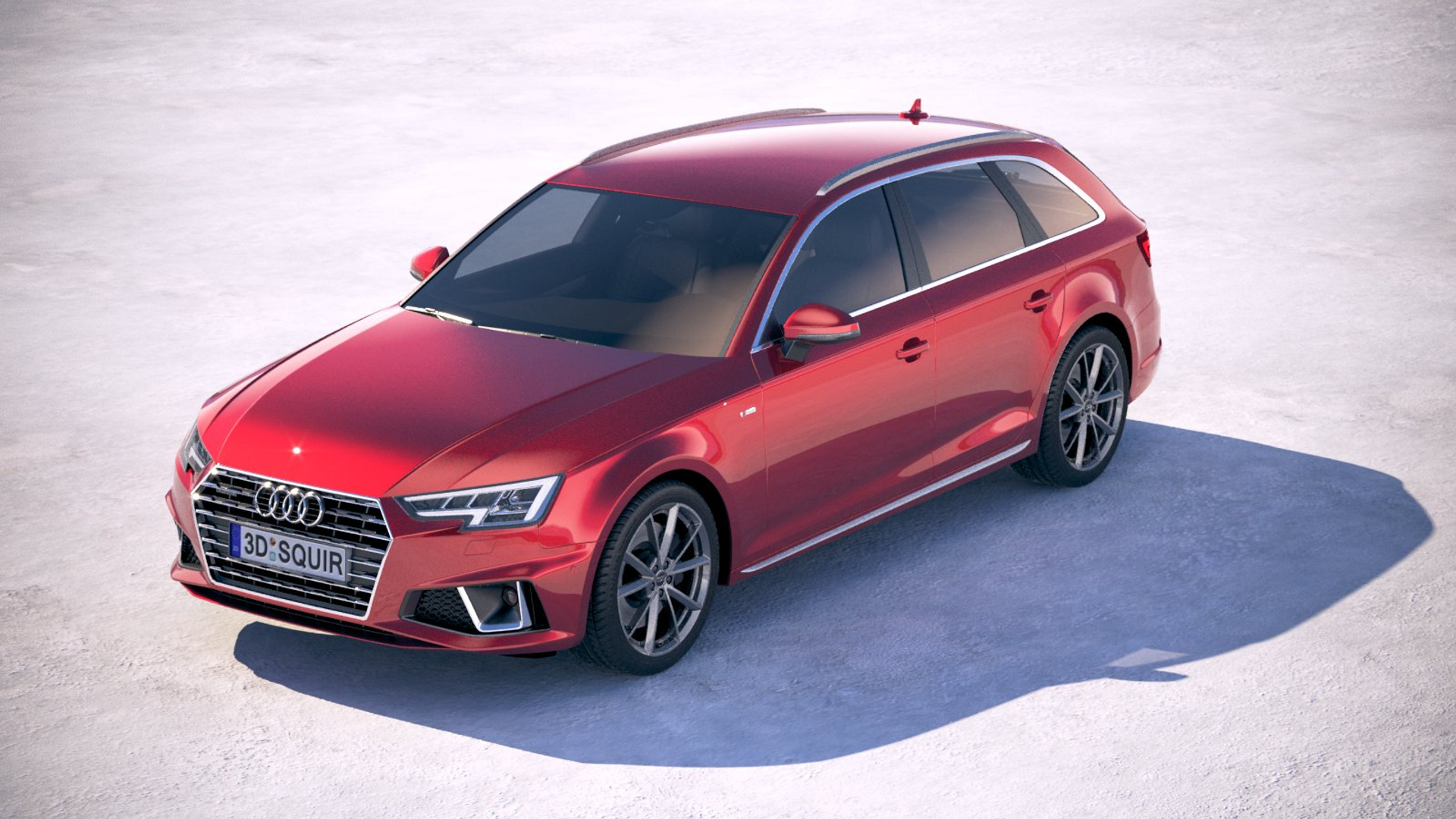 3D Audi A4 S-line Model - TurboSquid 1355979