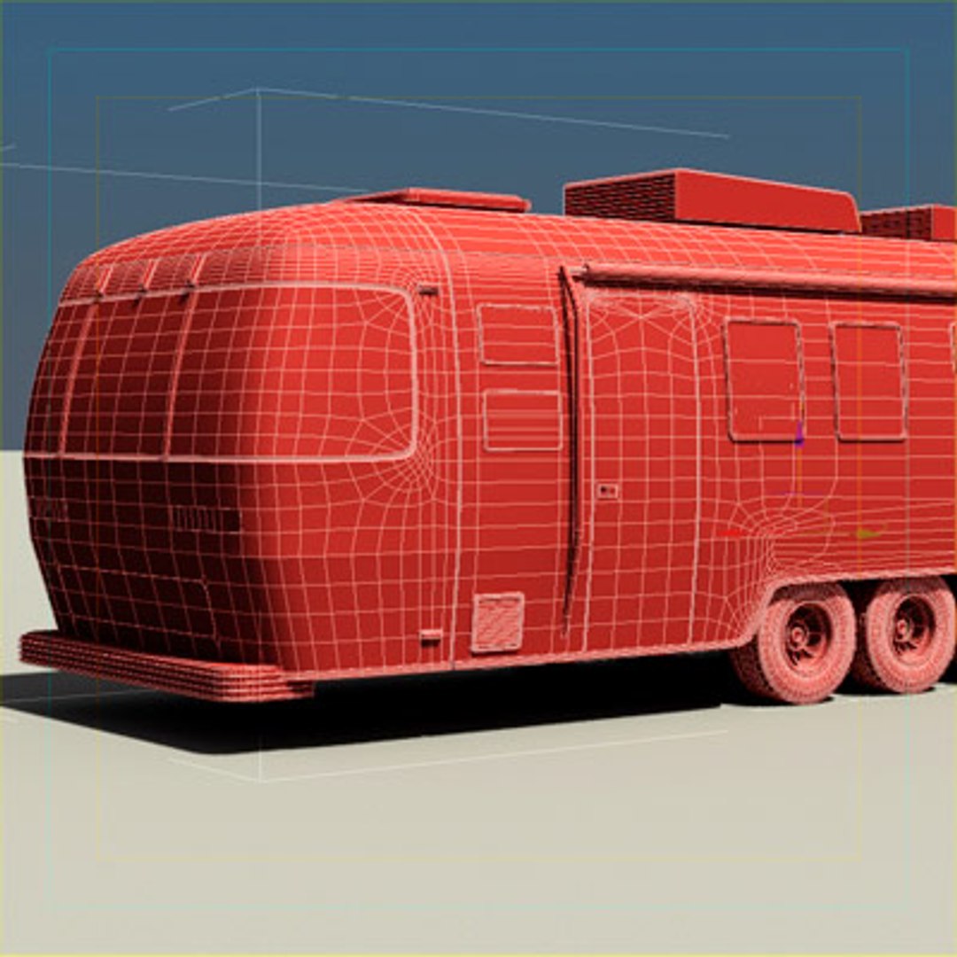 3ds Max Classic Caravan Travco