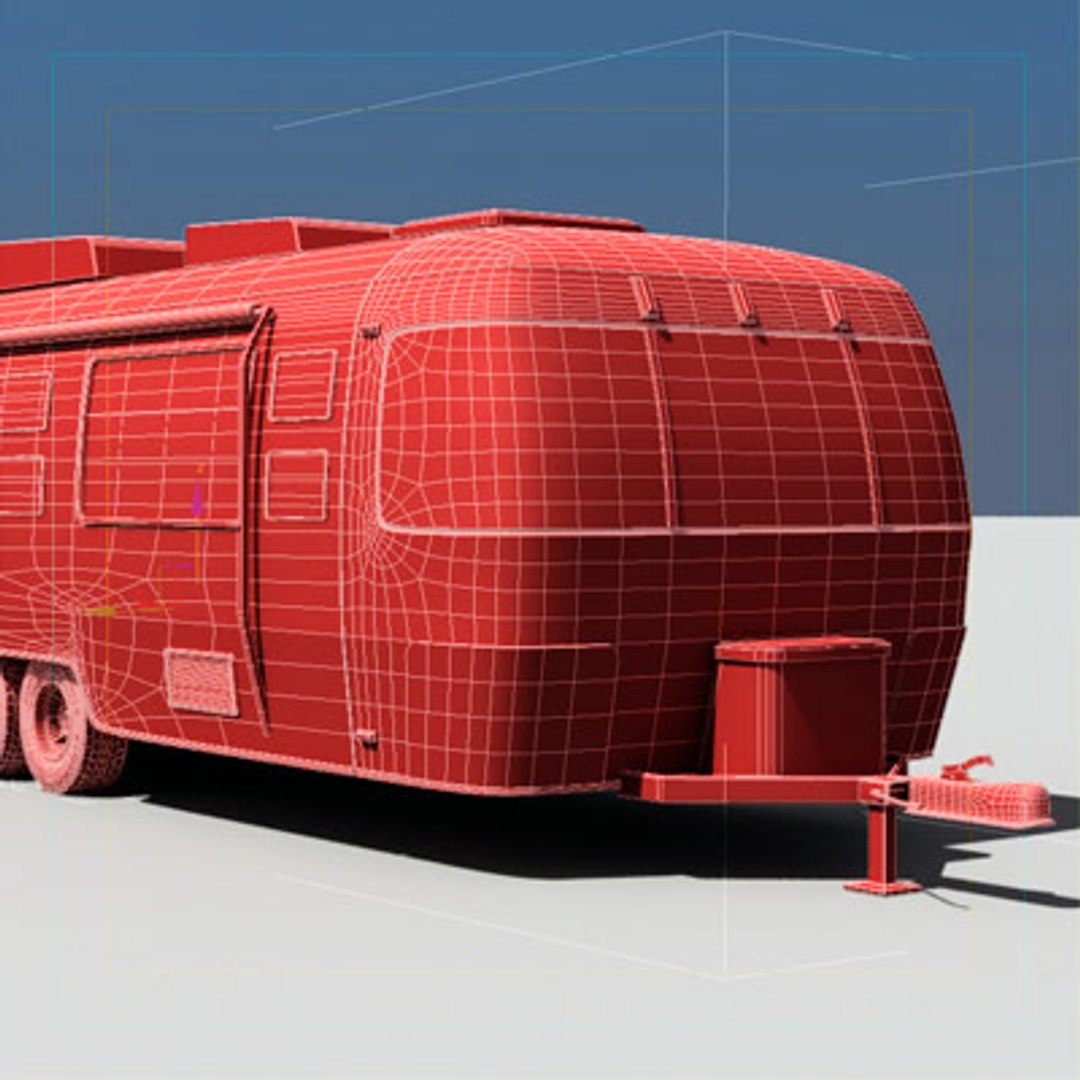 3ds Max Classic Caravan Travco