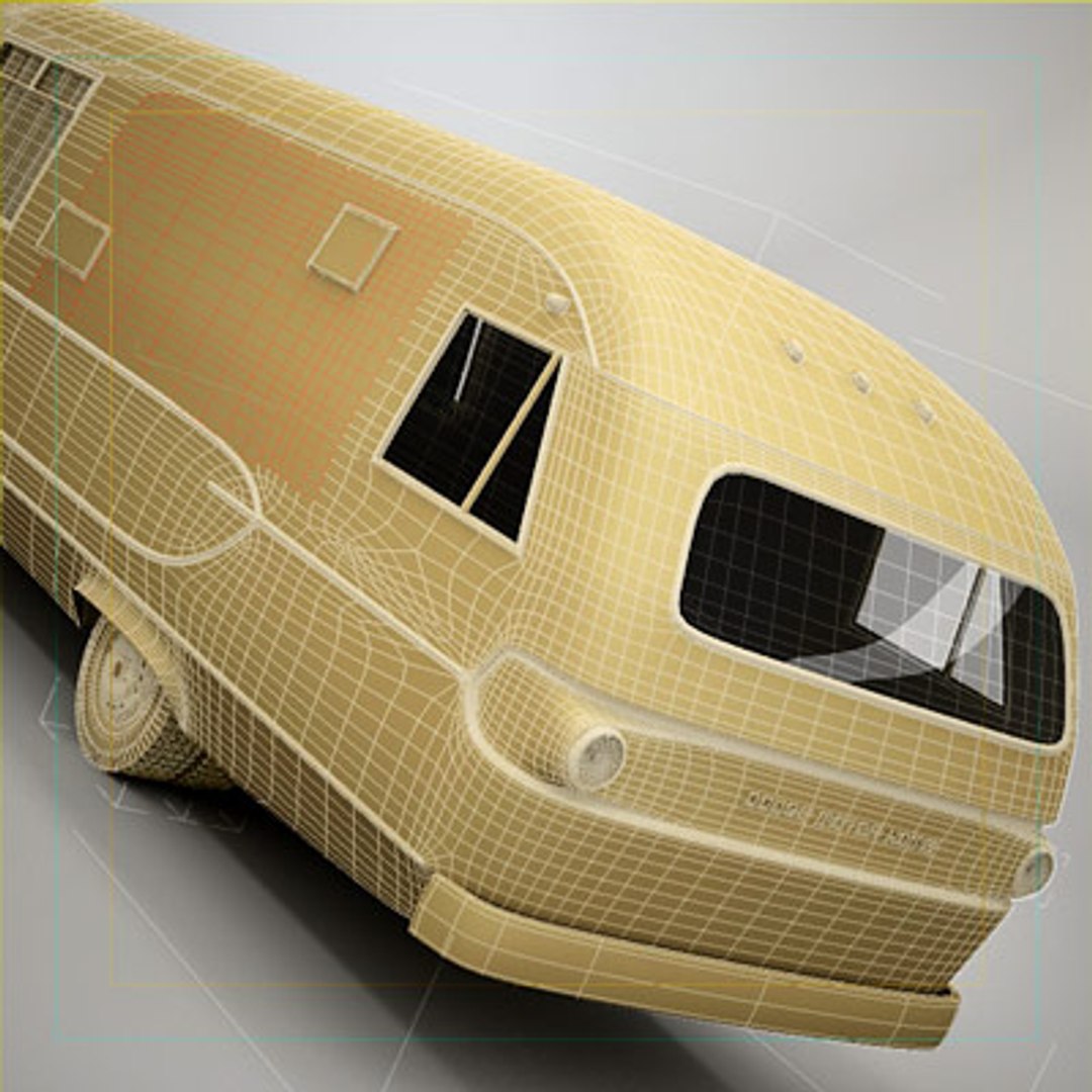 3ds Max Classic Caravan Travco