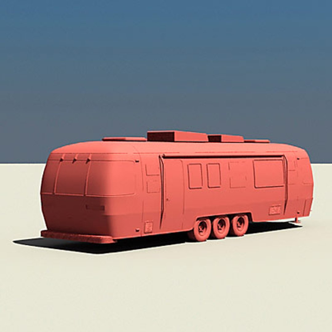 3ds Max Classic Caravan Travco