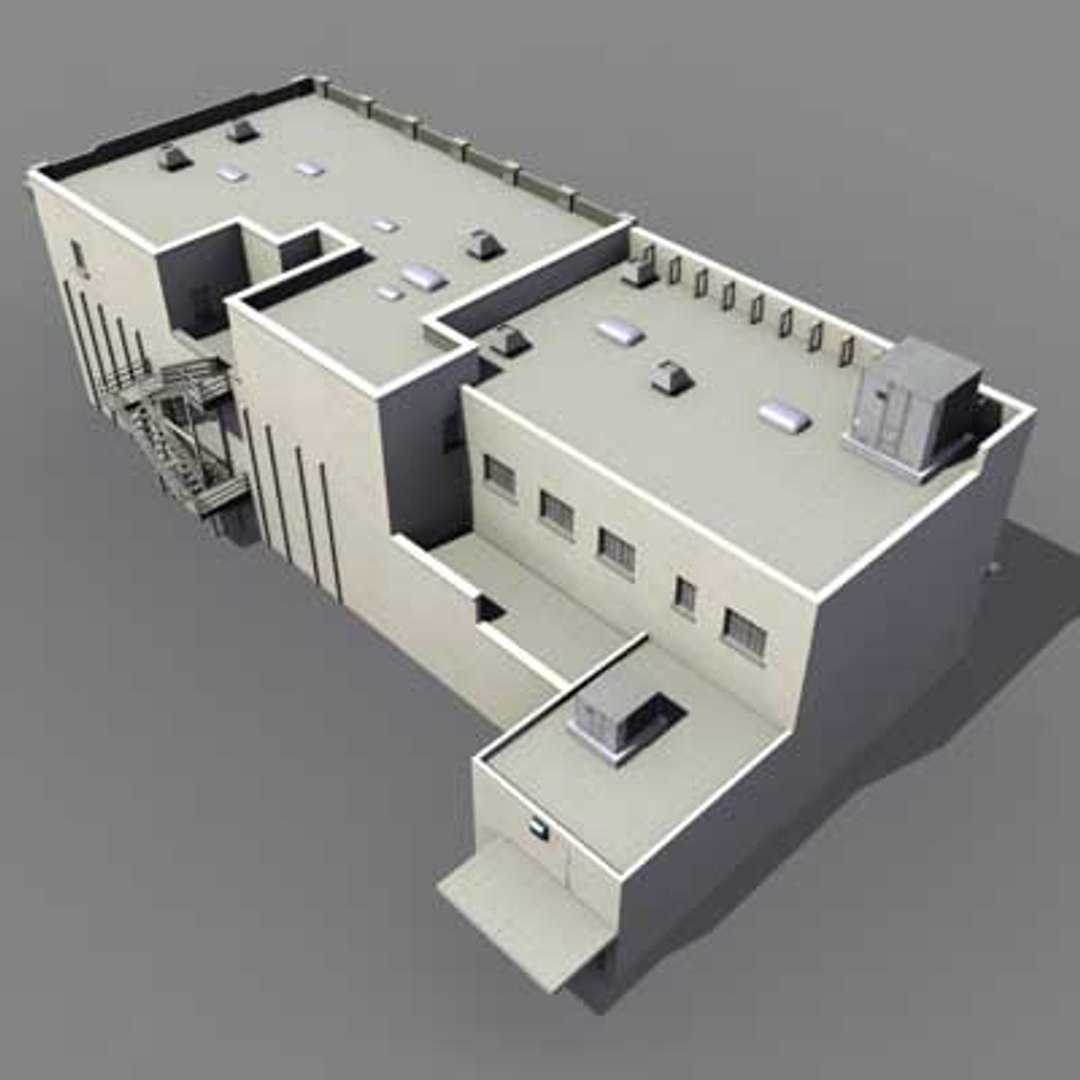 3d max bank building