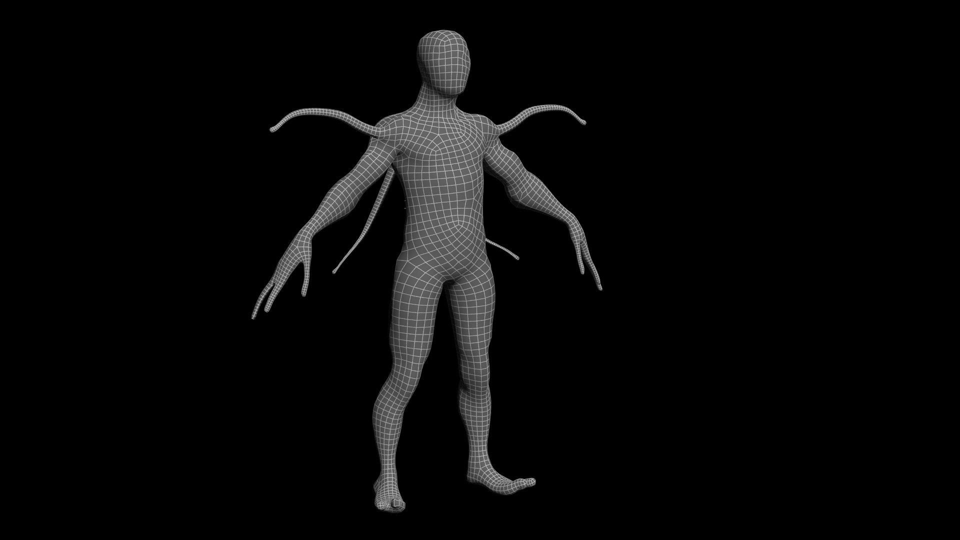 3D Alien Monster Model - TurboSquid 1789906