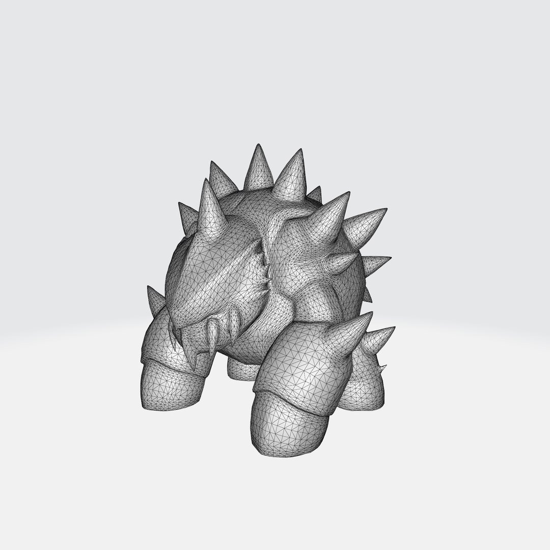 Rock Monster Model - TurboSquid 2367048