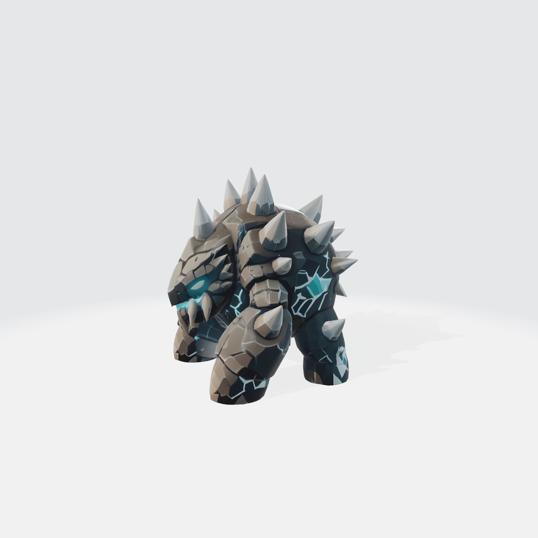 Rock Monster Model - TurboSquid 2367048