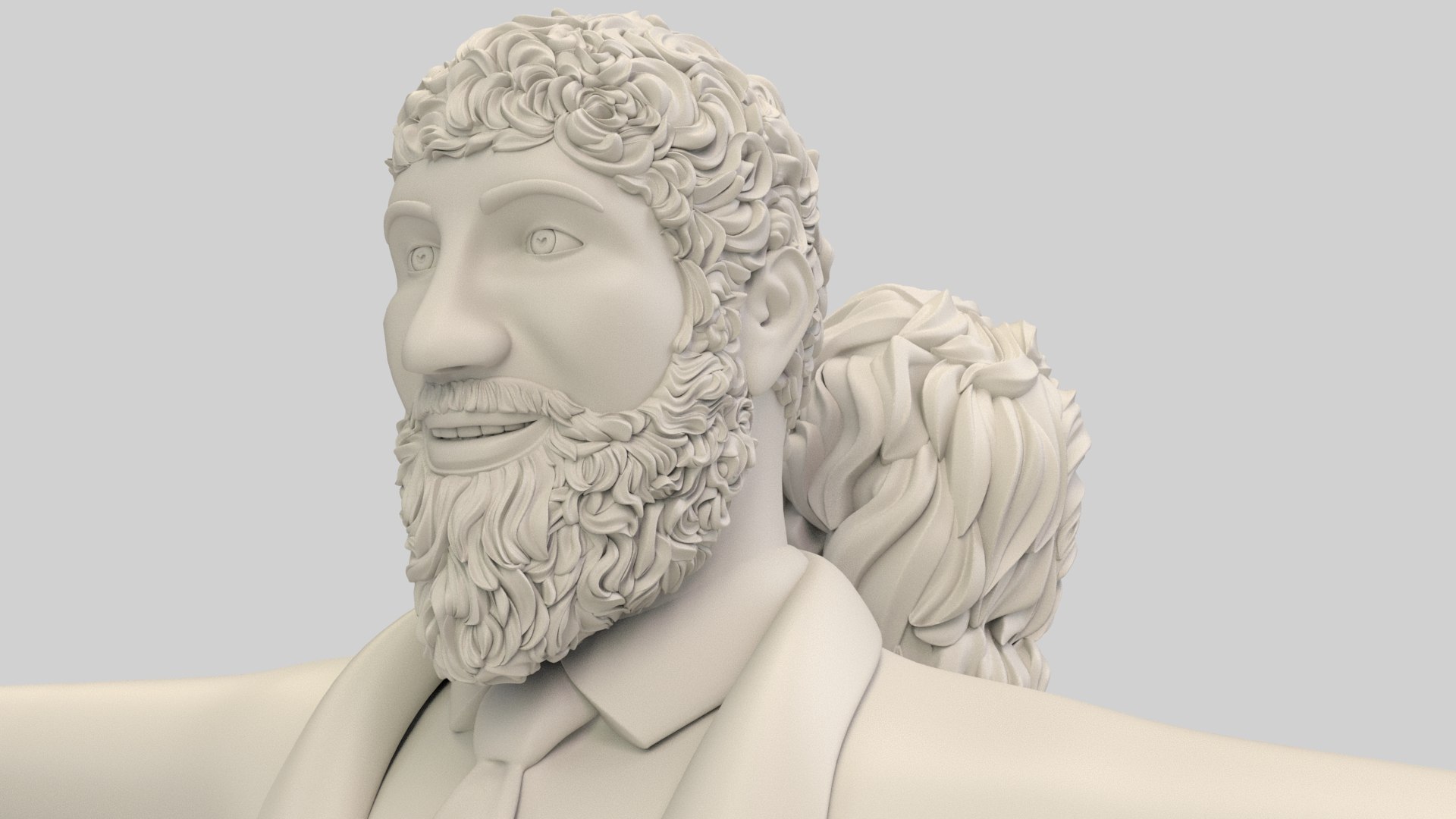 Statue Generic X1 3D Model - TurboSquid 1894008