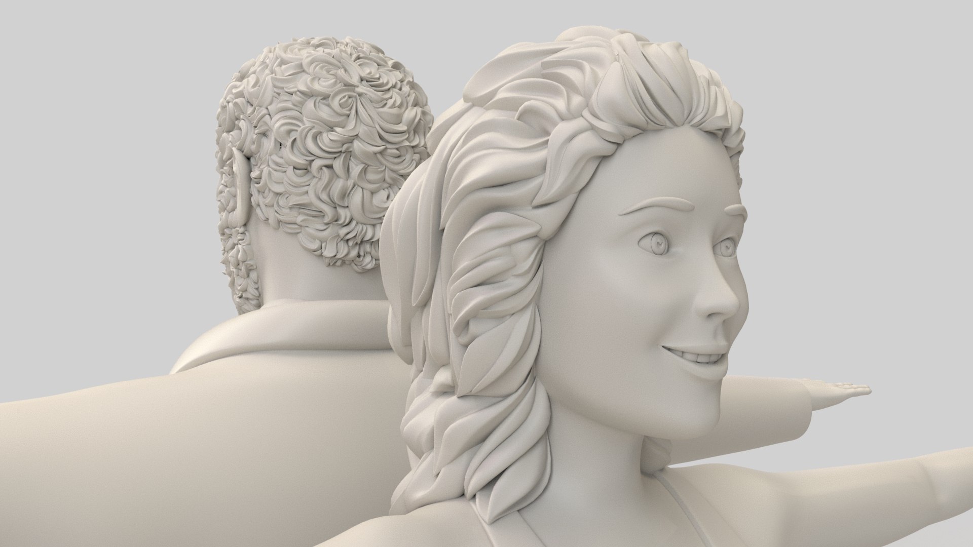 Statue Generic X1 3D Model - TurboSquid 1894008