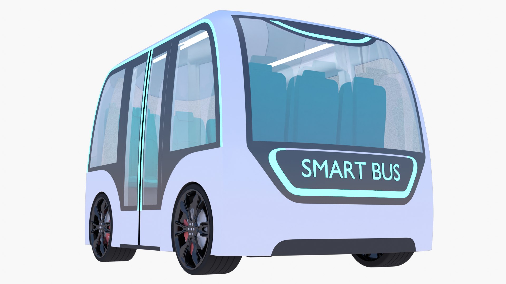 3D Shuttle Minibuses Collection 2023 - TurboSquid 2074782