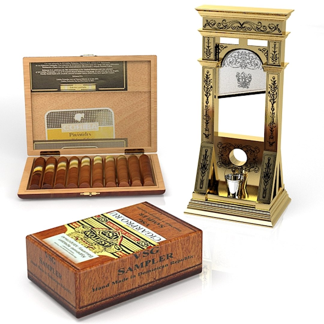 Max Cigar Guillotine Box