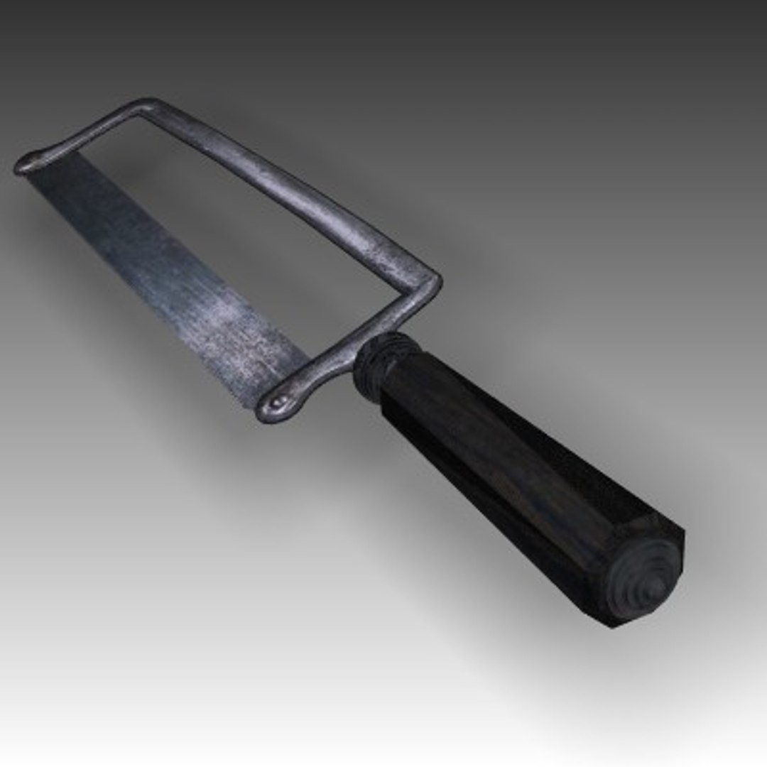 Free 3ds Model Bone Saw