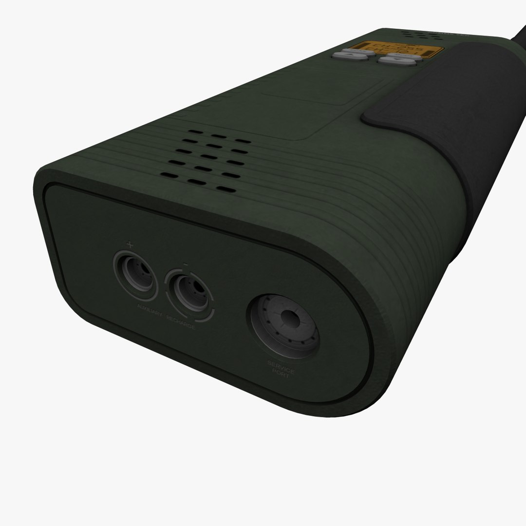 3d Two-way Radio Model