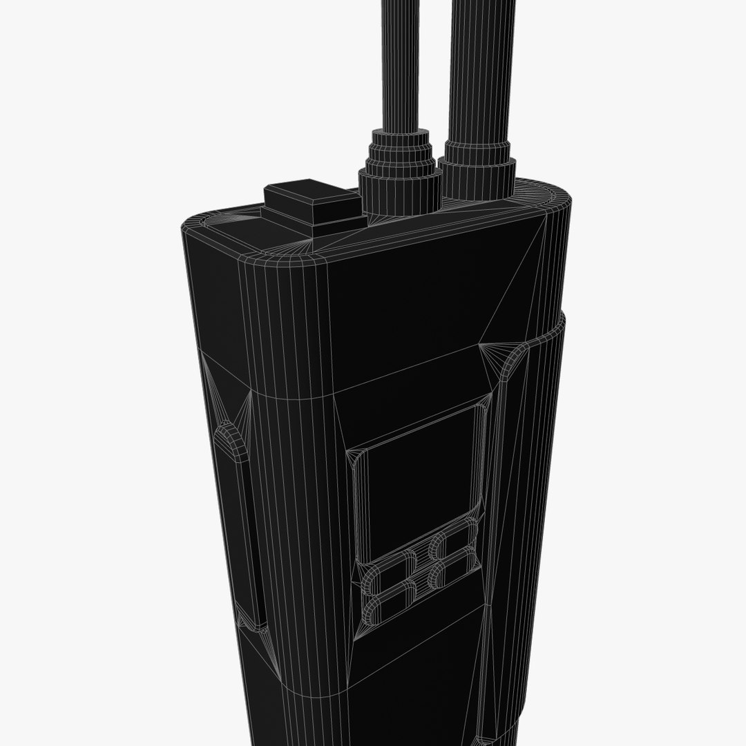 3d Two-way Radio Model