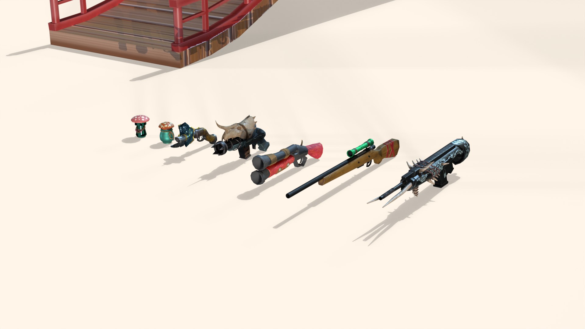 3D Stylized Heaven Model - TurboSquid 2074536