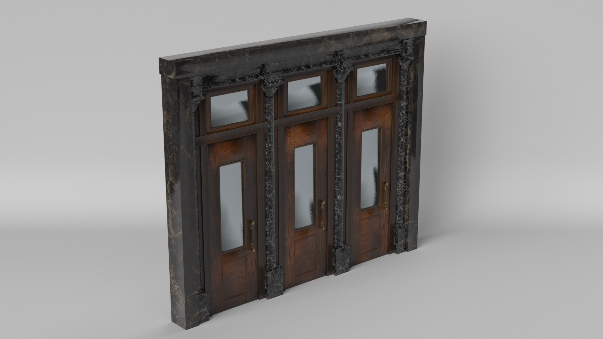3D Exterior Door - TurboSquid 1675834