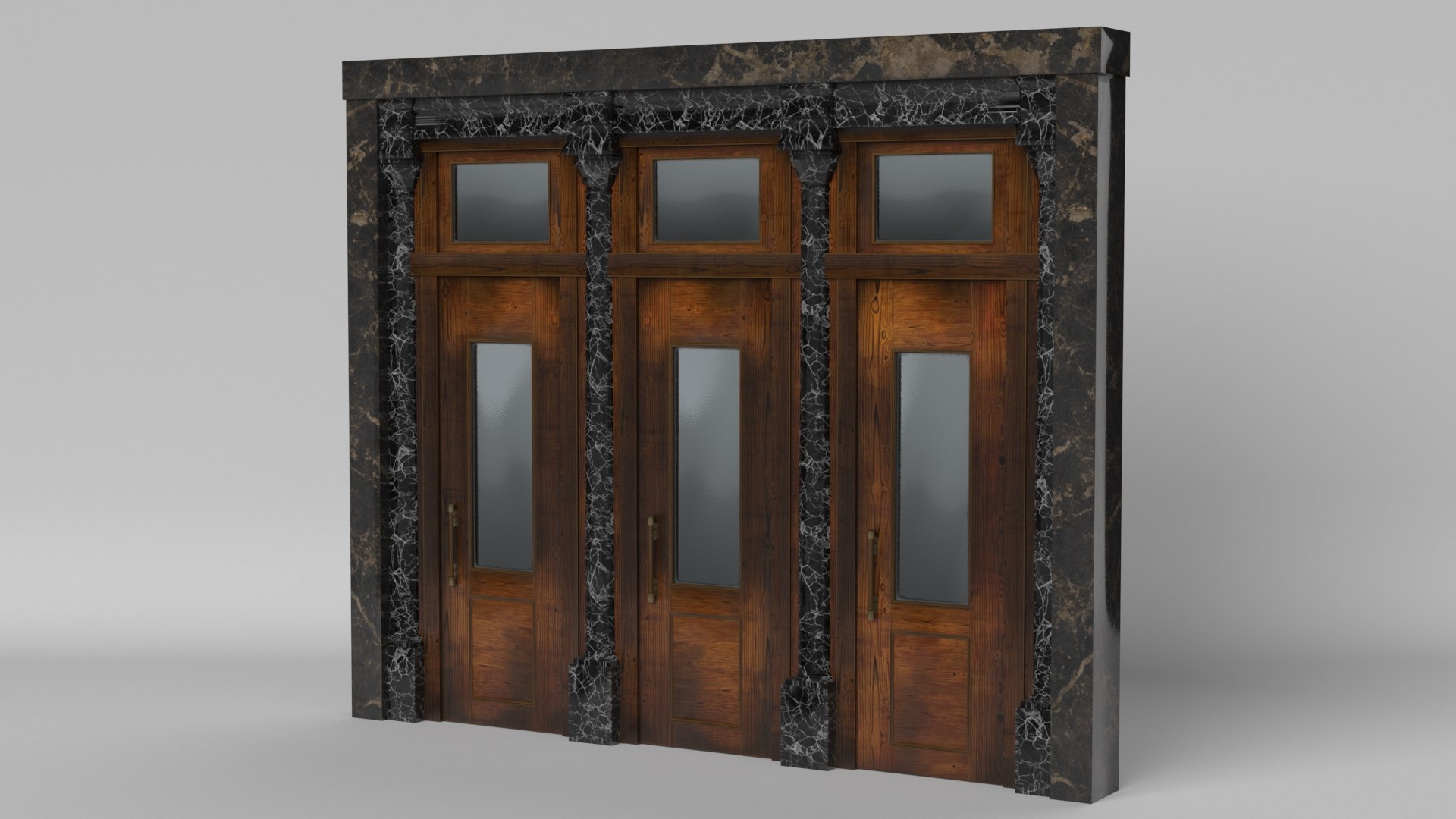 3D Exterior Door - TurboSquid 1675834