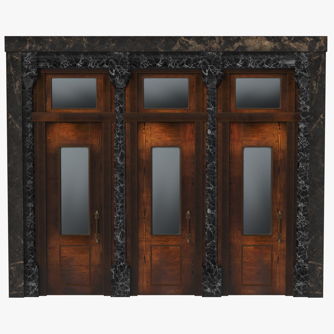 3D Exterior Door - TurboSquid 1675834