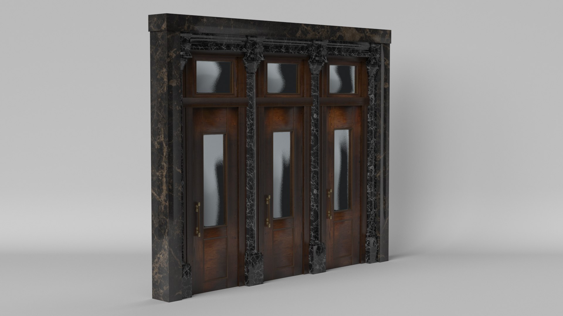 3D Exterior Door - TurboSquid 1675834